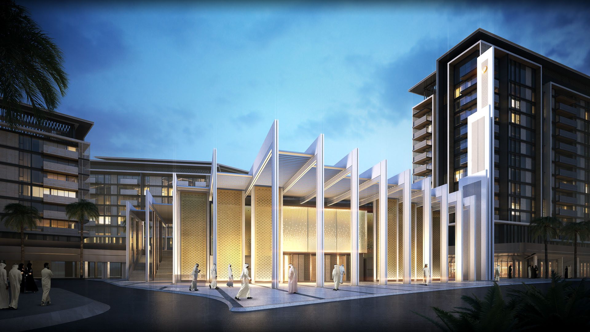 Bluewaters Island Mosque | GLSW