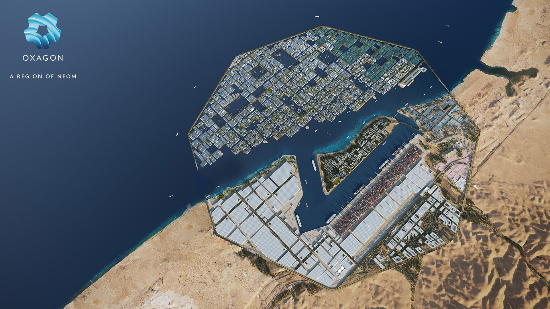 Neom Oxagon Transport Hub | GLSW